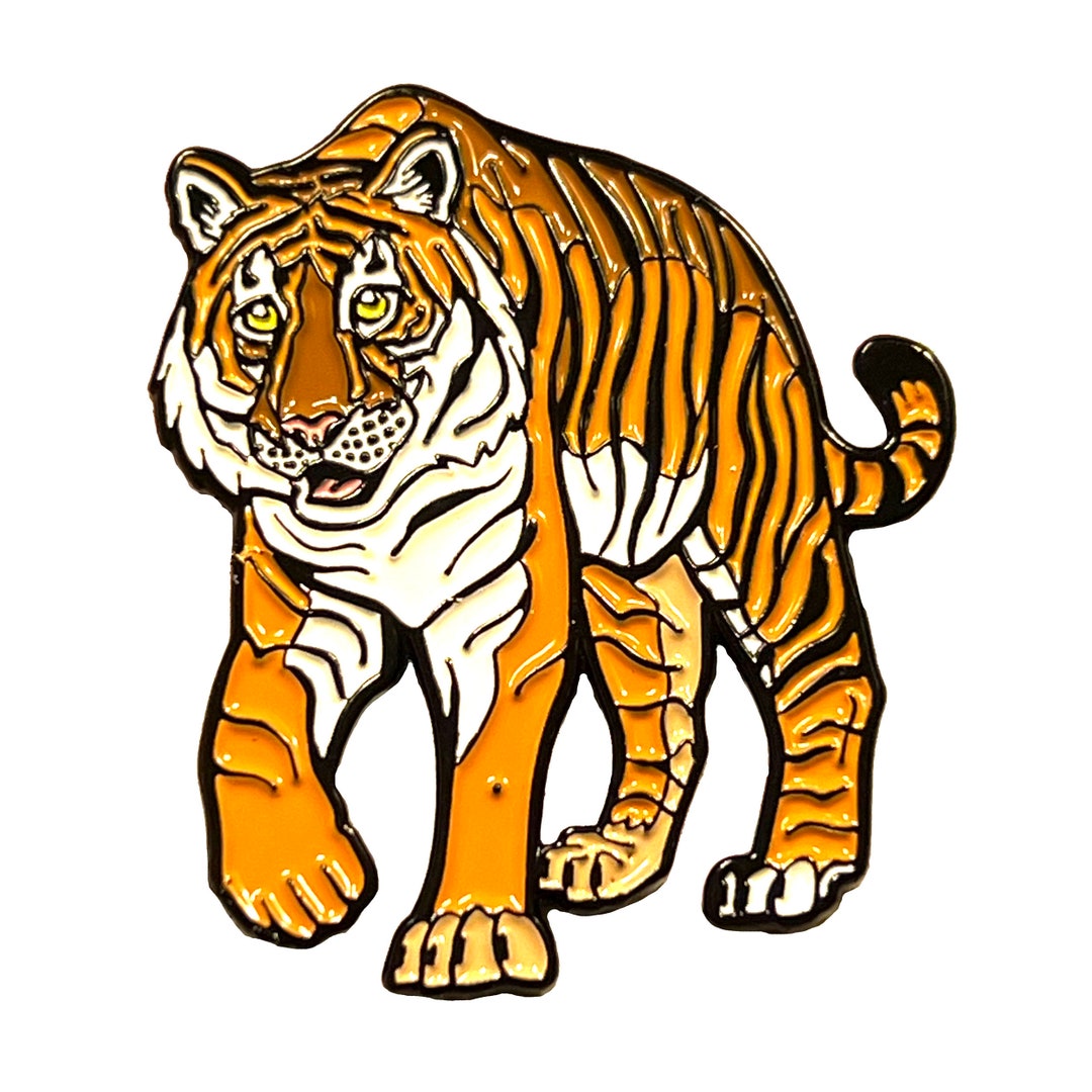 Amur Tiger Pin (asia Series) - Etsy