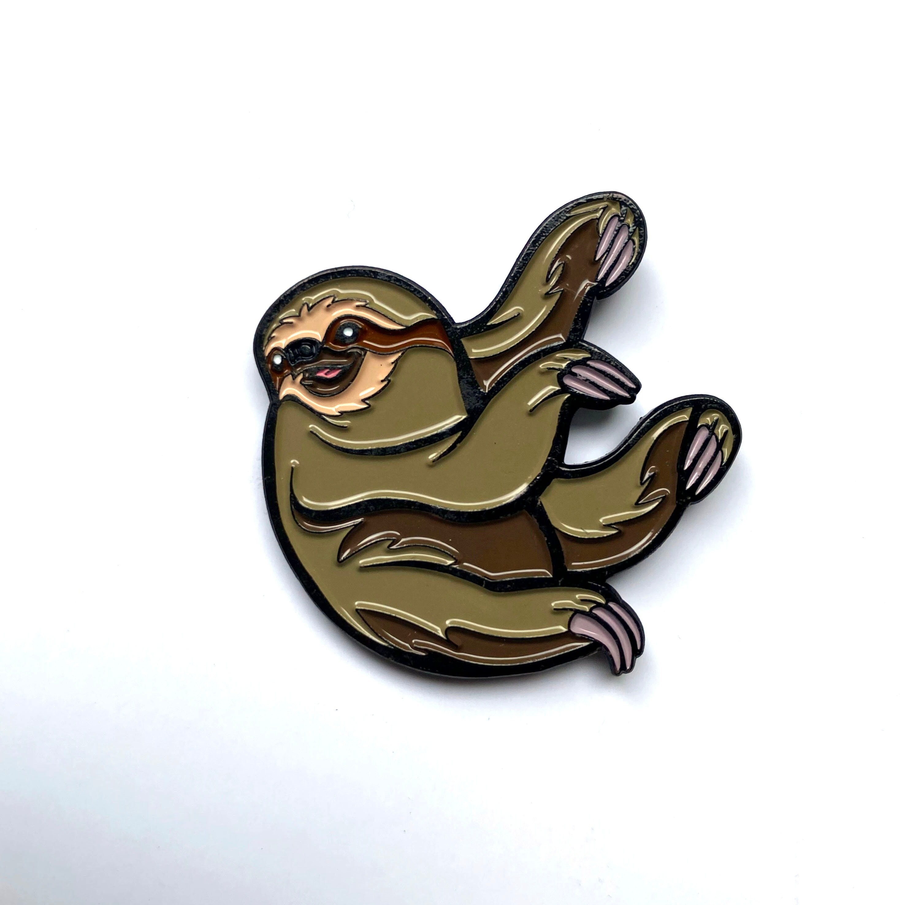 Pygmy Three-toed Sloth Pin endangered Series 3 - Etsy