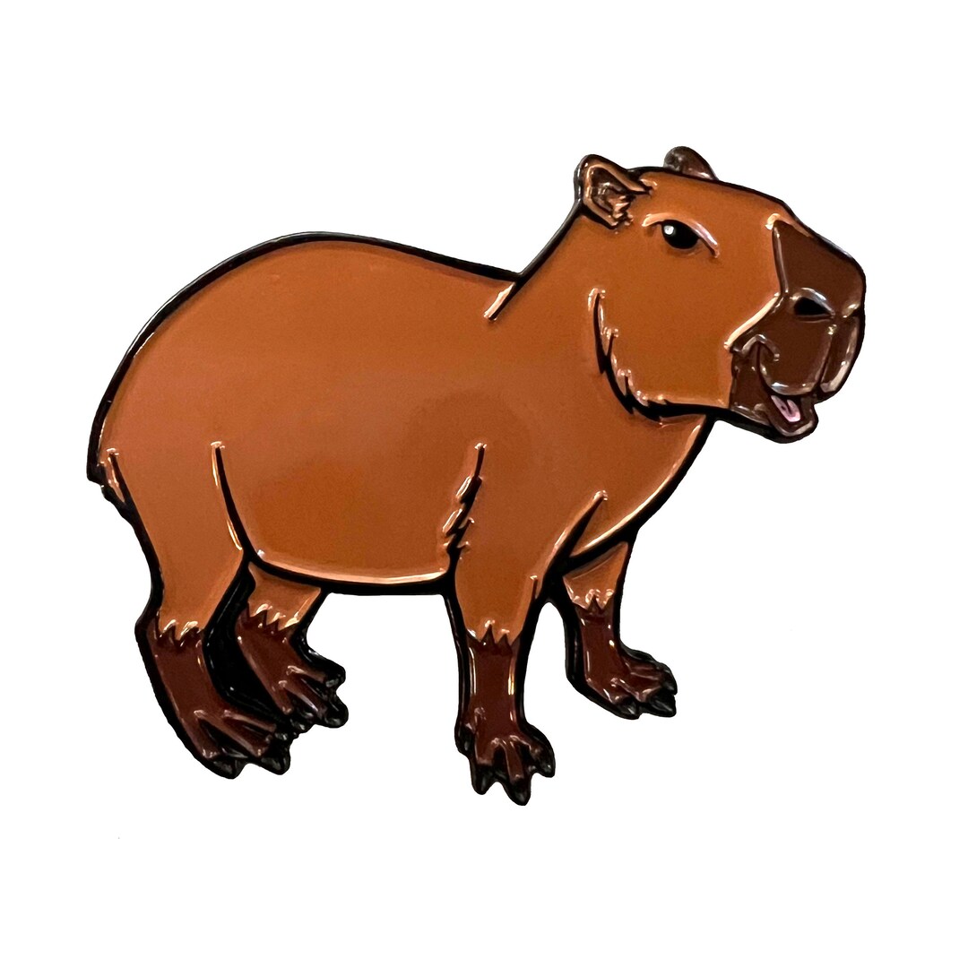 Capybara Pin (south America Series) - Etsy
