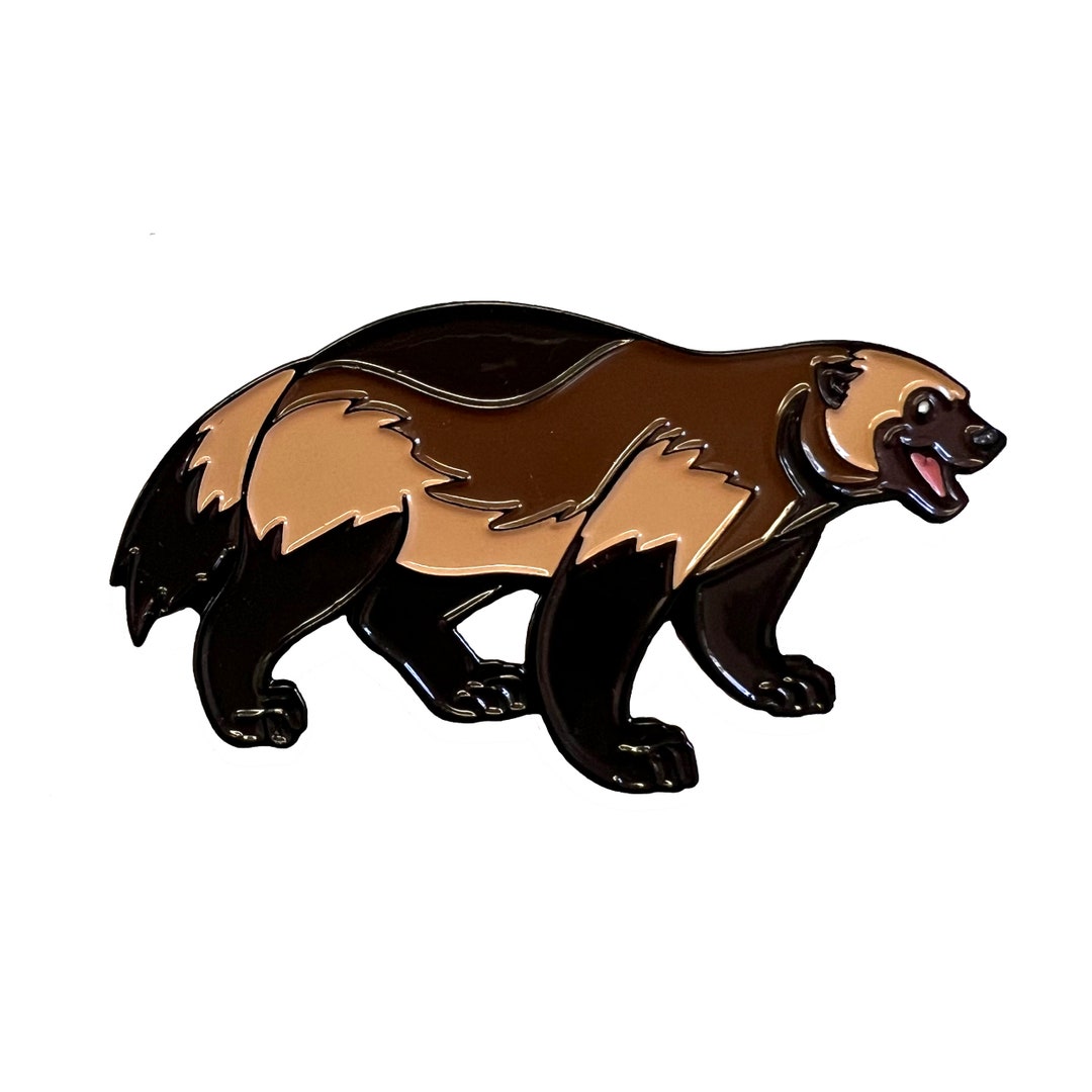 Wolverine Pin (north America Series) - Etsy