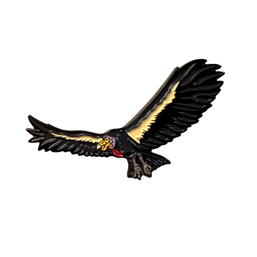 California Condor Pin (rescue & Recovery Series) - Etsy