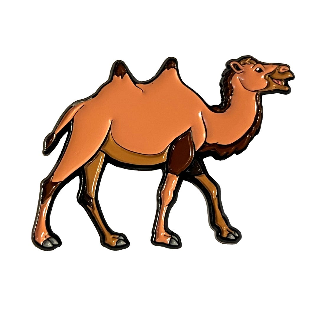 Wild Camel Pin (endangered Series 6) - Etsy