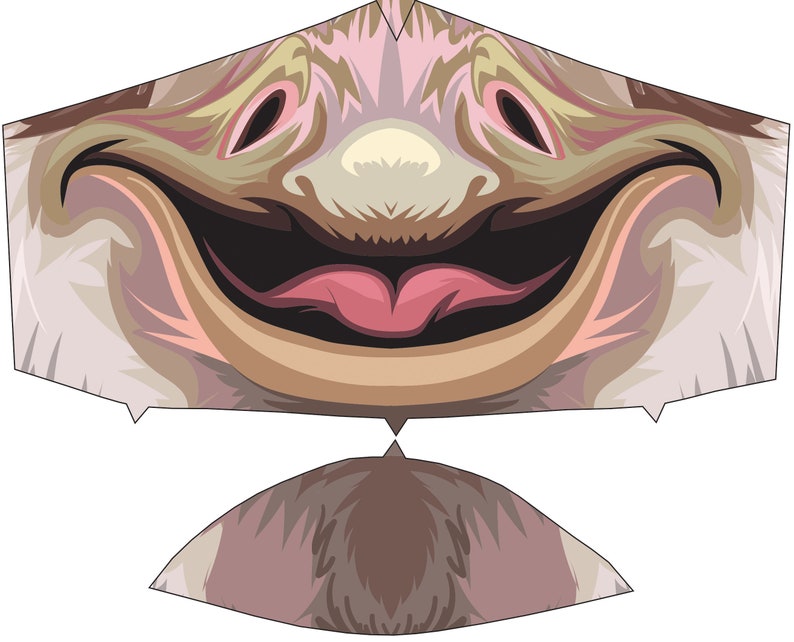 Ostrich Face Mask - Etsy