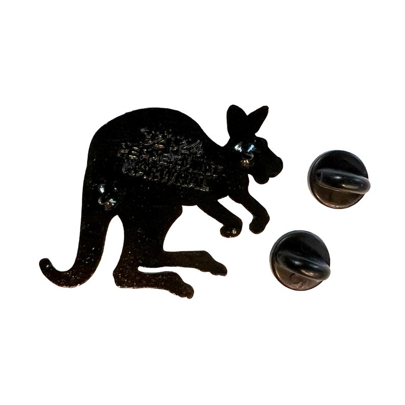 Red Kangaroo Pin (australia Series) - Etsy