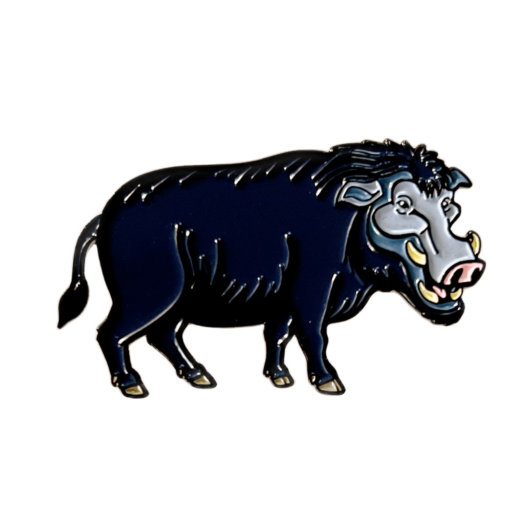 Giant Forest Hog Pin (GIANTS Series) - Etsy