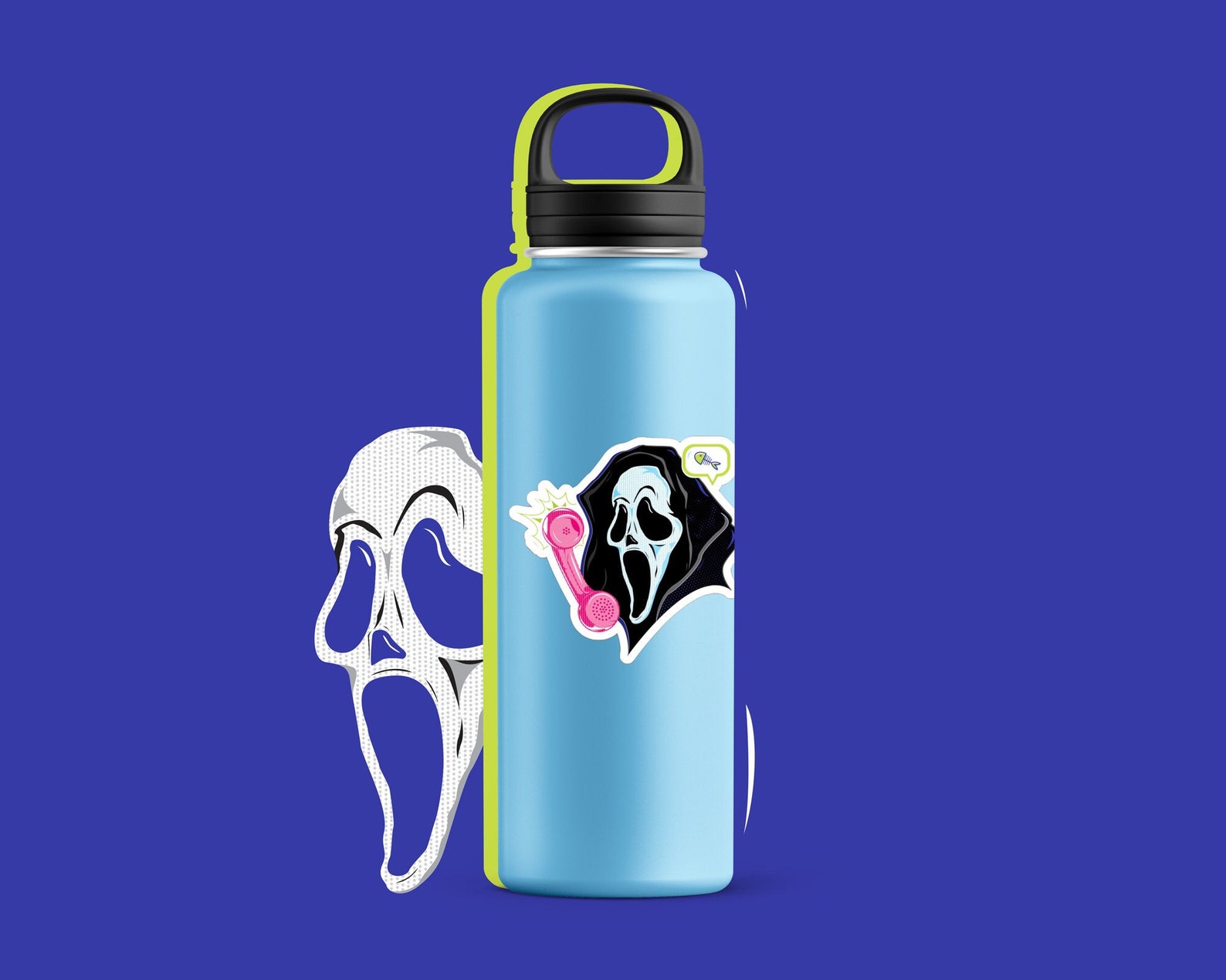 Scary Movie Die-cut Stickers SCREAM Movies Horror Movies - Etsy