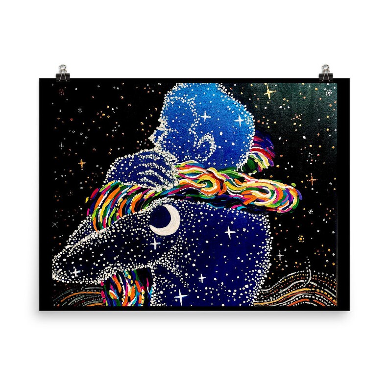 Cosmic Love Fine Art Print - Etsy