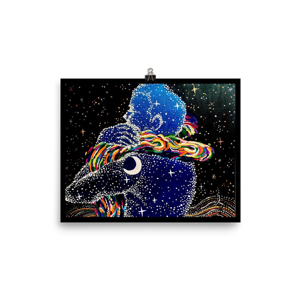 Cosmic Love Fine Art Print - Etsy