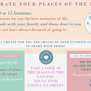 Custom Family Adventure Map, Personalized Travel Map, Journey Memory ...