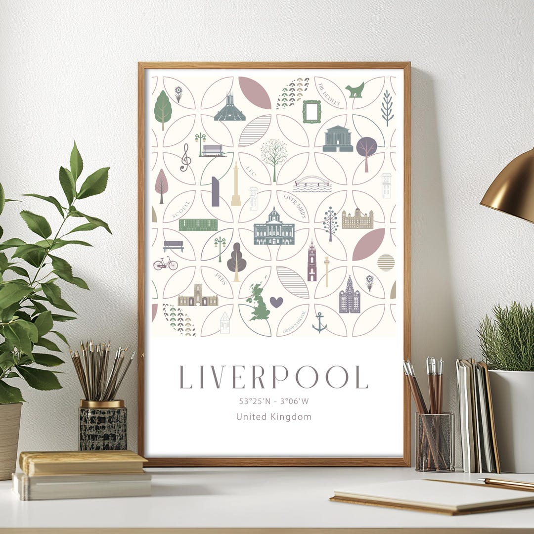 Minimal Custom City Map, Personalized Wall Art for Modern Homes ...