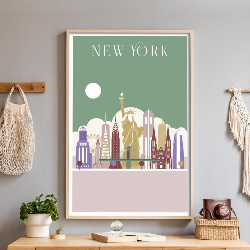 New York Poster - Etsy