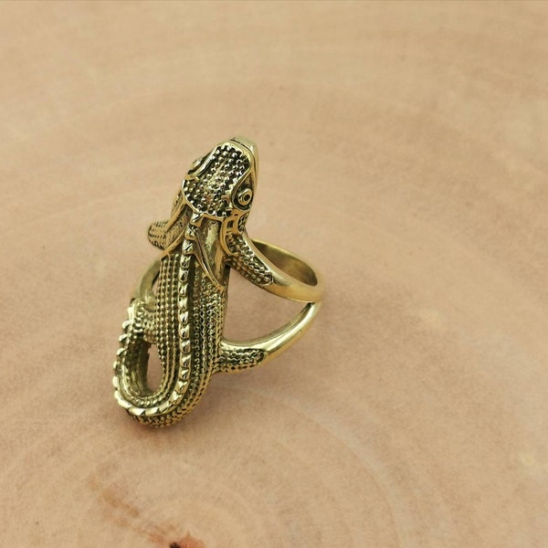 Gecko Ring - Etsy