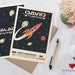 Retro Space Birthday Invitation - Etsy