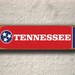 TENNESSEE STATE FLAG Sign, Tennessee State Flag Signs, Vintage Style ...