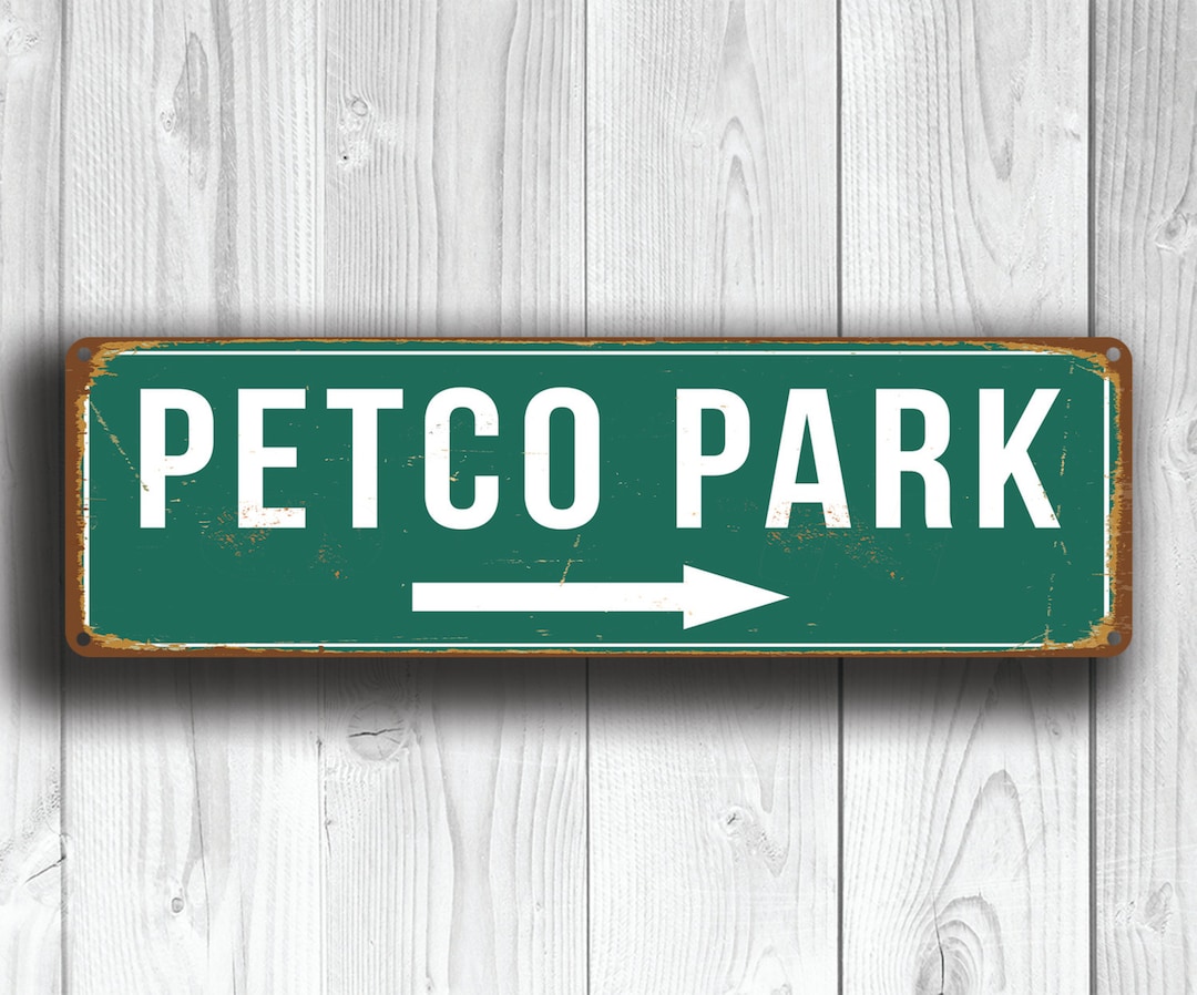 Vintage Style Petco Park Sign: San Diego Padres Baseball - Etsy