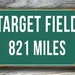 PERSONALIZED TARGET FIELD Distance Sign Target Field Stadium - Etsy