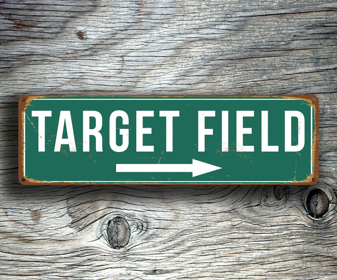 Target Field Sign: Vintage Style Minnesota Twins Decor - Etsy