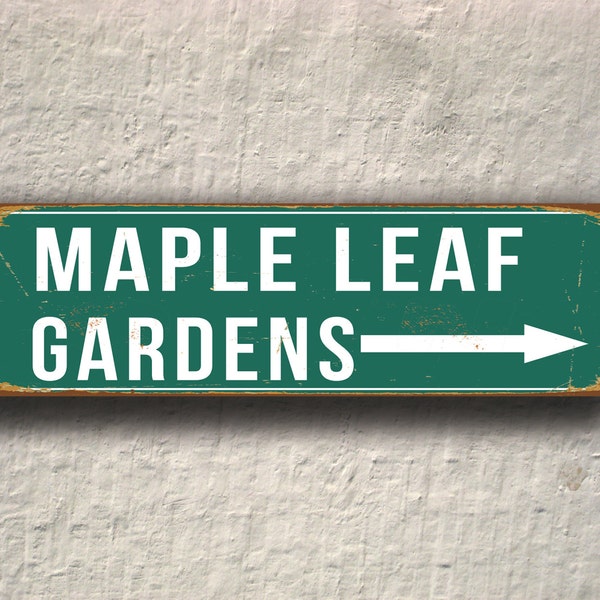 Maple Leaf Sign - Etsy