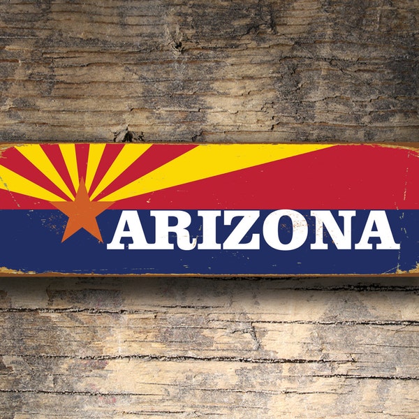 Arizona Metal Sign - Etsy