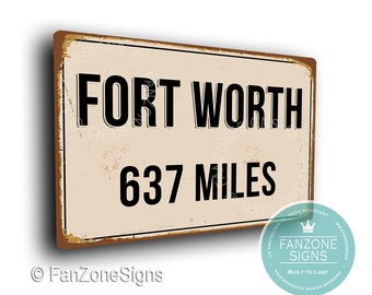 Fort Worth Sign - Etsy