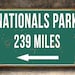PERSONALIZED WRIGLEY FIELD Distance Sign, Wrigley Field Stadium ...
