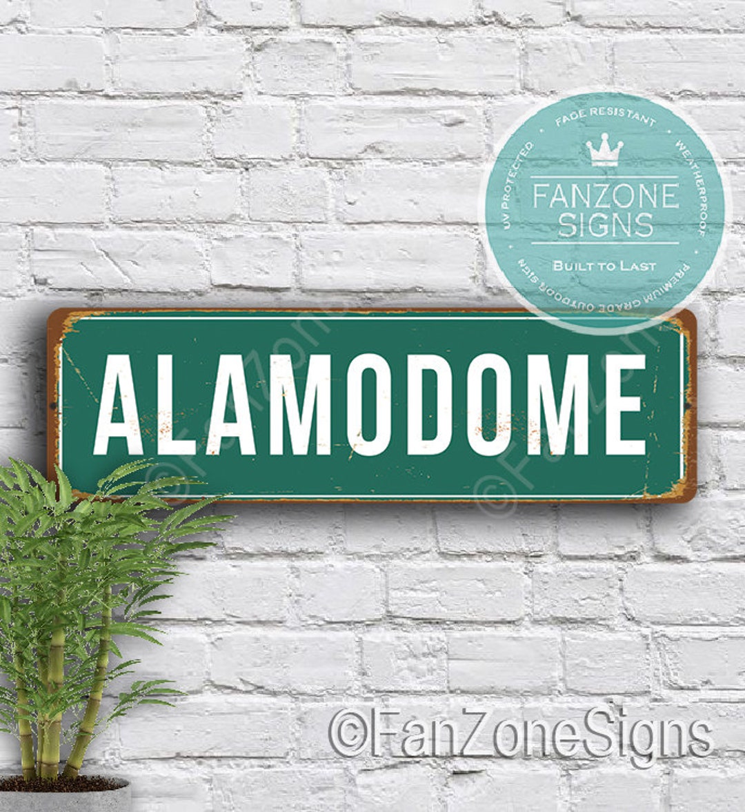 Vintage Style Alamodome Sign: UTSA Roadrunners Decor - Etsy
