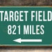 PERSONALIZED TARGET FIELD Distance Sign Target Field Stadium - Etsy