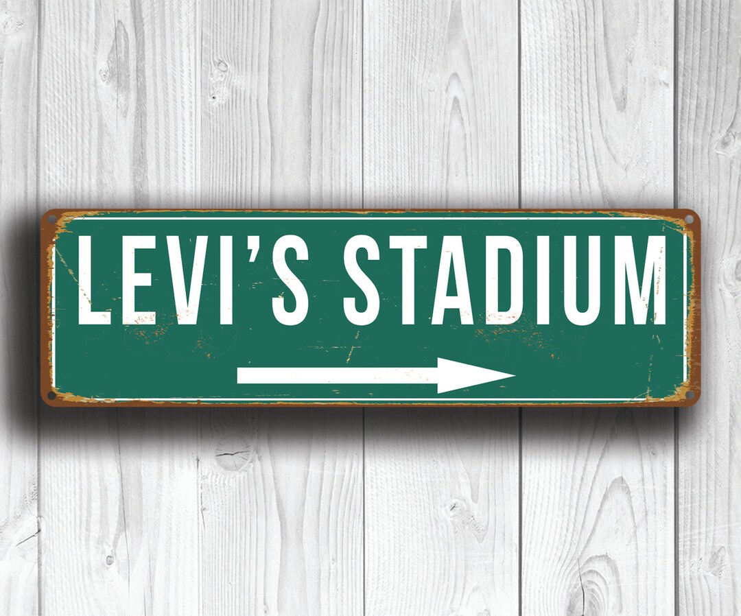 Levi's Stadium Vintage Style Sign: San Francisco 49ers Football Gift - Etsy