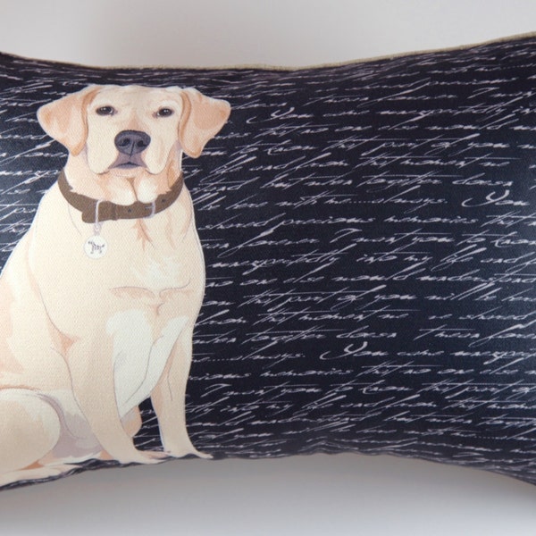 Labrador Pillow - Etsy