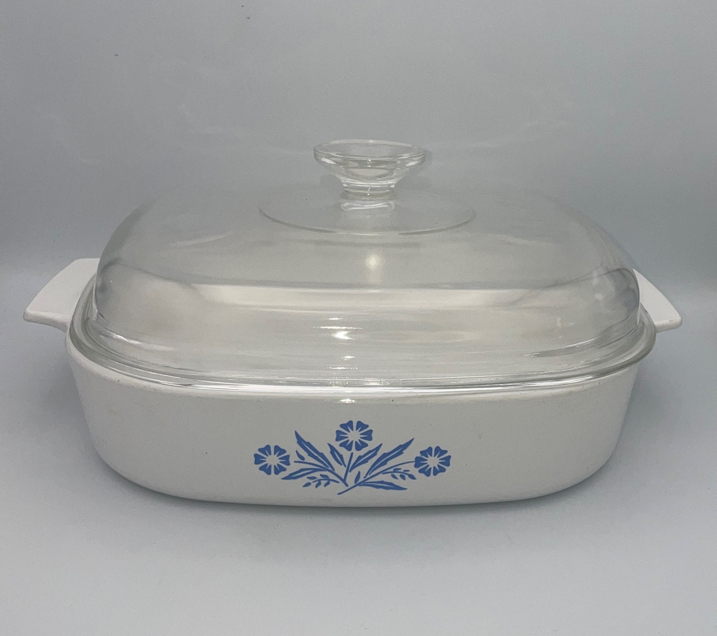 Vintage Corning Ware Casserole Dishes, Cornflower Blue//spice of Life (A-10-B) - Etsy