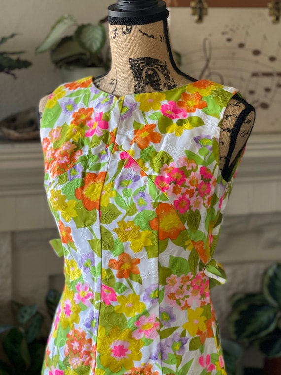 Vintage 1960s floral a-line - Gem