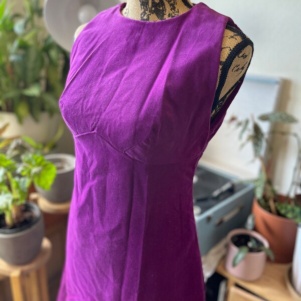 1960s Purple Dress - Etsy