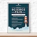 DIY Printable School Science Fair Flyer Template, Word Flyer Templates ...