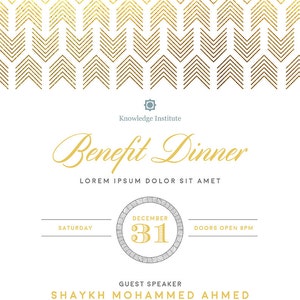 DIY Printable Event Flyer Template, Formal Gala Invitation, Word Flyer ...