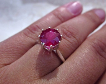 Red ruby rings | Etsy