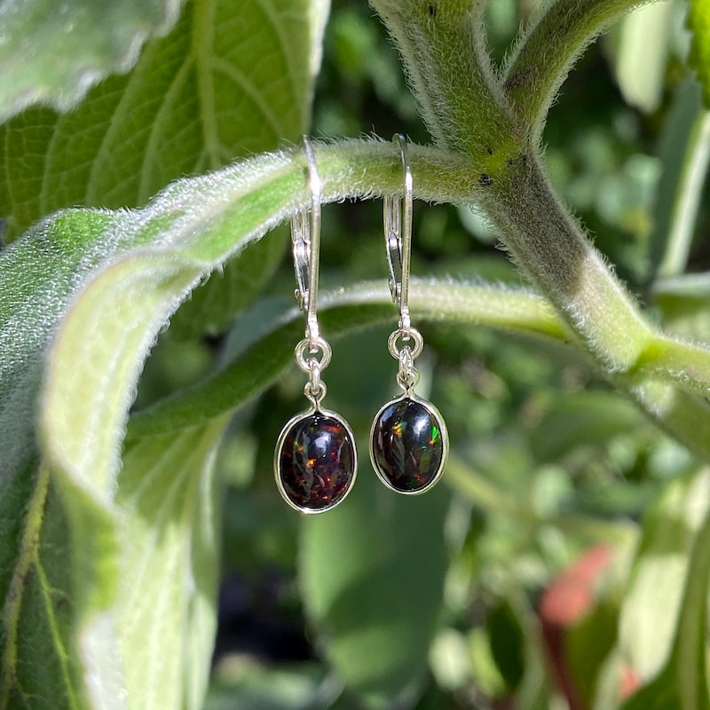 Opal Earrings - Etsy