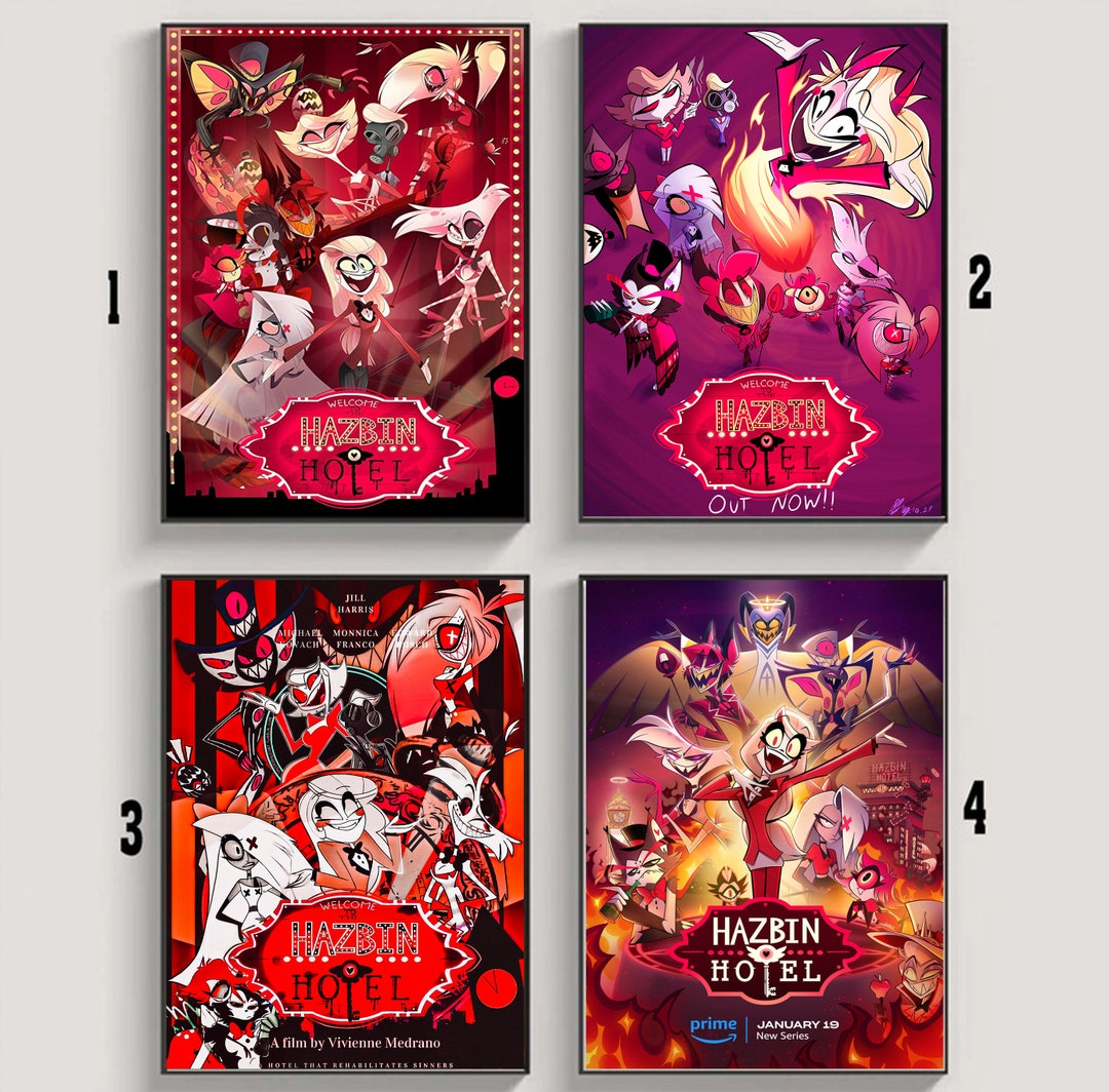 Custom Hazbin Hotel Poster Etsy