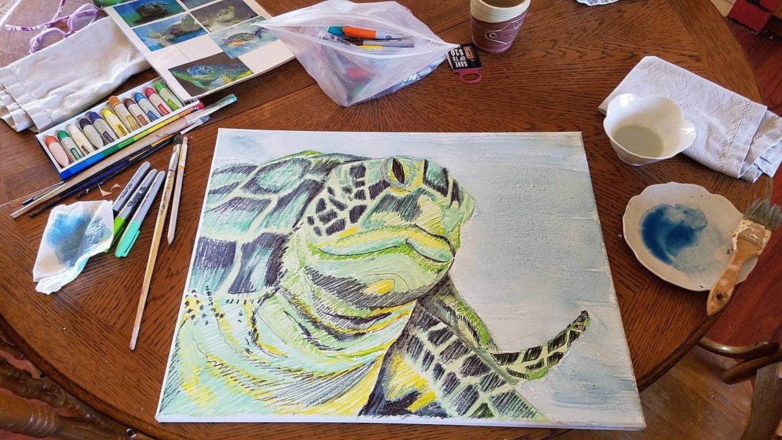 Turtles My Spirit Animal - Etsy