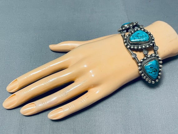 Rare Red Mountain Turquoise Vintage Native American N… - Gem