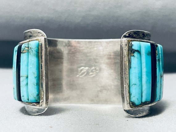 Optimum 116 Gram Vintage Native American Navajo Turqu… - Gem