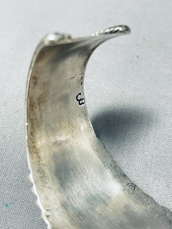 Rare Mine Vintage Native American Navajo Gilbert Turq… - Gem