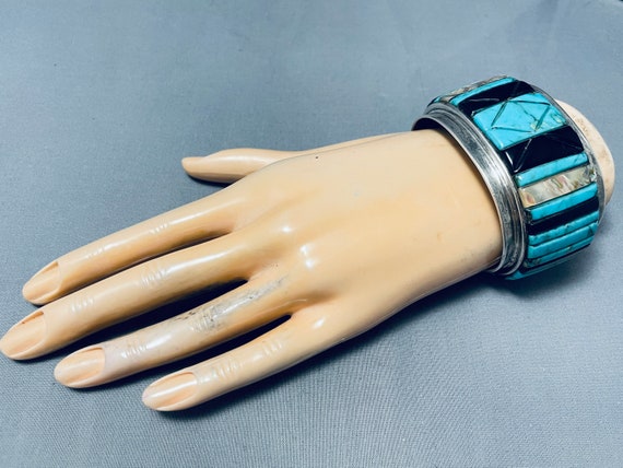 Optimum 116 Gram Vintage Native American Navajo Turqu… - Gem