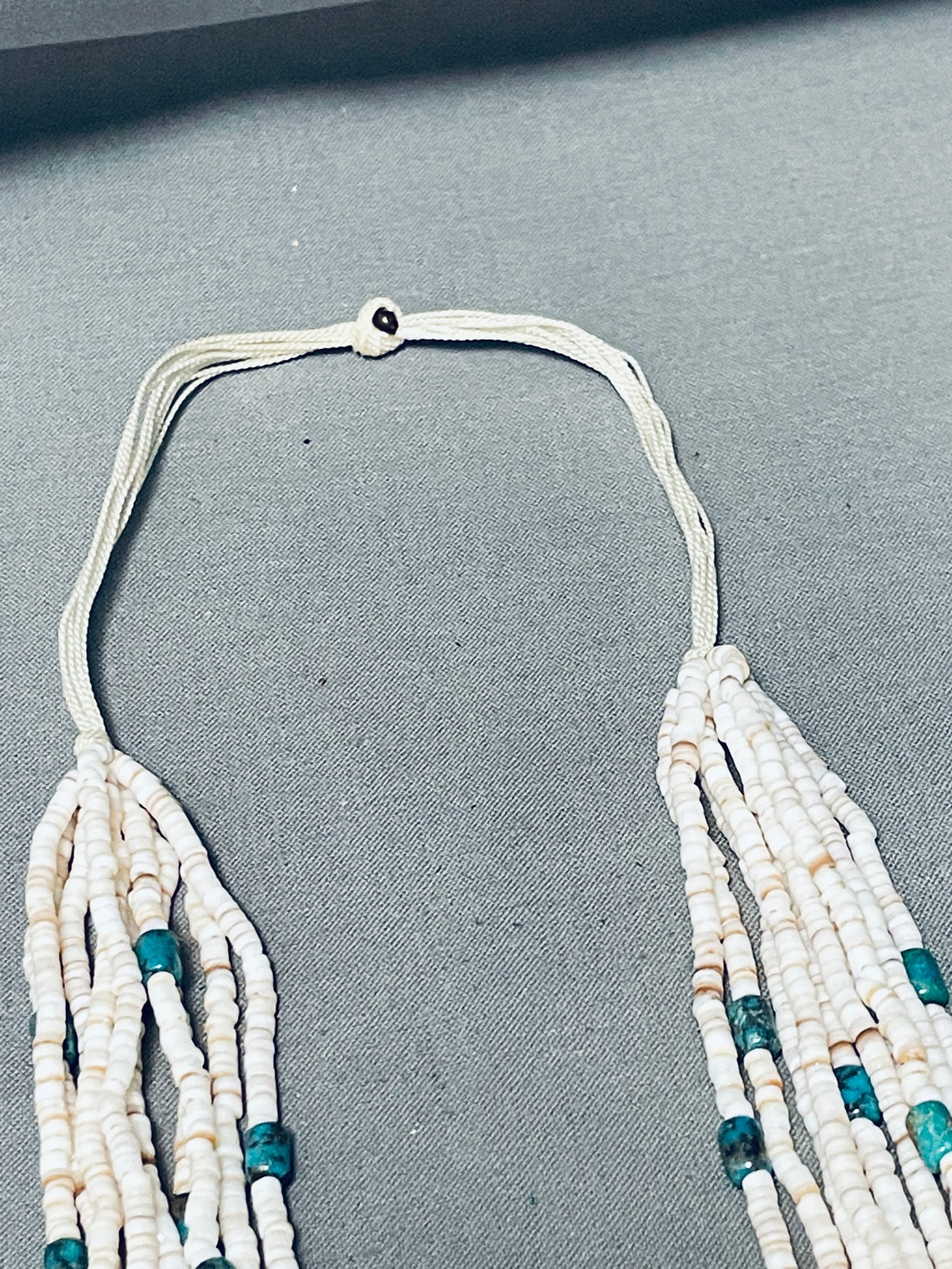 Native American Authentic Vintage Santo Domingo White Shell | Etsy