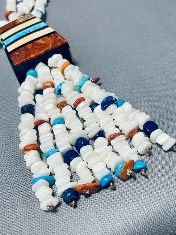 One Of The Most Unique Native American White Stone Tu… - Gem