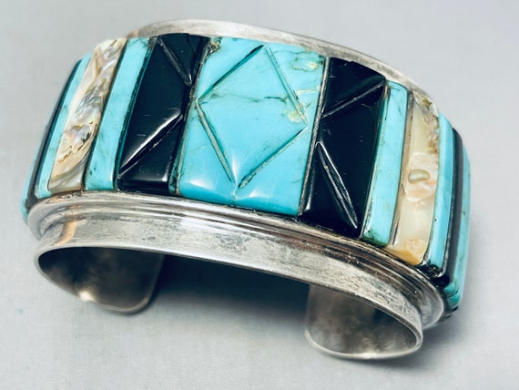 Optimum 116 Gram Vintage Native American Navajo Turqu… - Gem