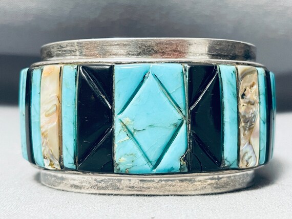 Optimum 116 Gram Vintage Native American Navajo Turqu… - Gem