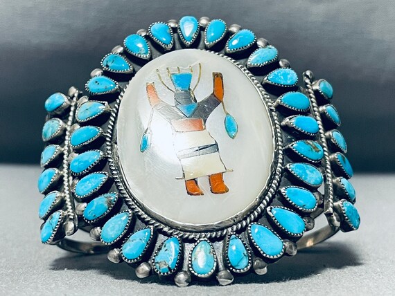 Victor Moses Begay Vintage Native American Navajo Tur… - Gem