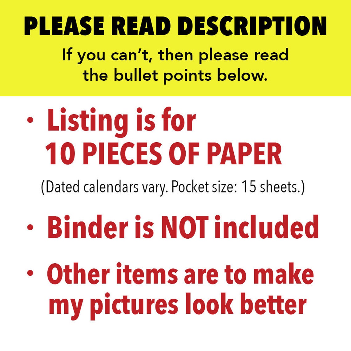 Printed Lined Paper Insert - Half Letter Planner Insert - Lined Planner ...