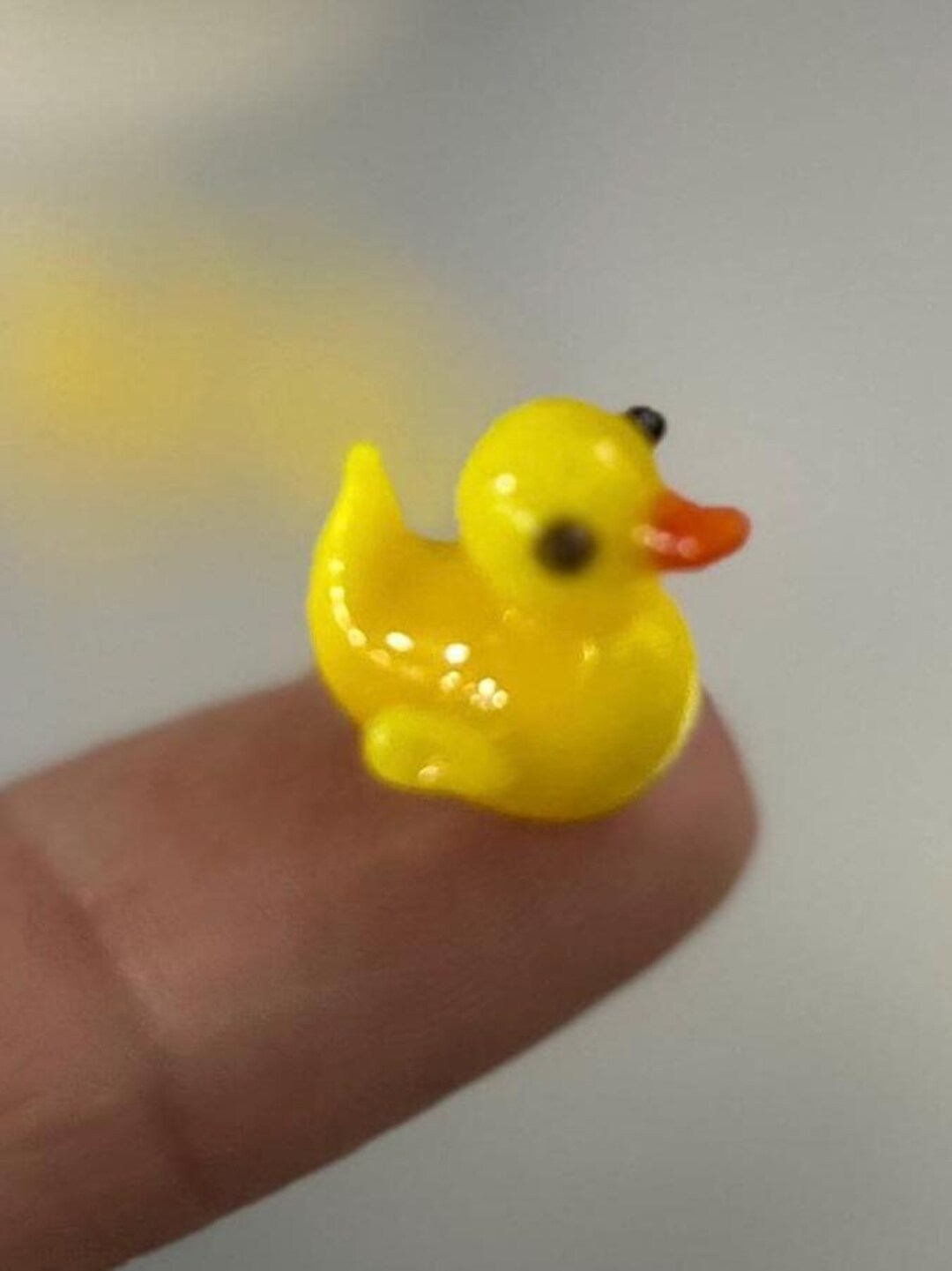 Miniature Rubber Ducky | Handmade | Glass | Mini - Etsy