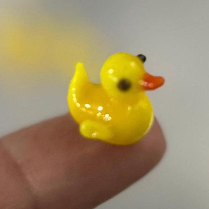 Mini Glass Ducks - Etsy